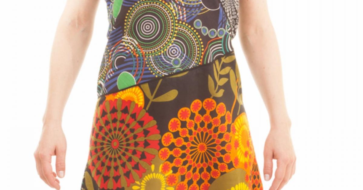 Robe ethnique coton noir fines bretelles - Robe ethnique - Femme - La ...